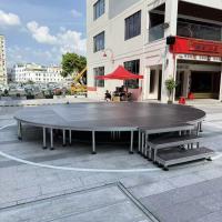 China Adjustable Height Waterproof Anti-Skid Aluminum Stage Platform for Outdoor Indoor Events for sale