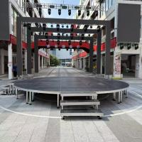 China Adjustable Height Waterproof Anti-Skid Aluminum Stage Platform for Outdoor Indoor Events for sale
