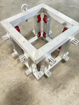 China Square Sleeve Block Spigot Accessories for Easy Install on 290*290 Aluminum Alloy Truss for sale