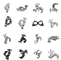 China Heavy Duty Aluminum Clamps with 48-52mm Pipe Diameter for DJ Lighting and Stage Lighting Made from 6061-T6 Aluminum Alloy for sale