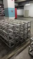 China Used 400*600mm Aluminum Alloy 6082-T6 Stage Truss with 300×300 Heavy Duty Triangle Lighting Gantry for sale