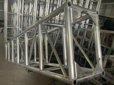 China Used 400*600mm Aluminum Alloy 6082-T6 Stage Truss with 300×300 Heavy Duty Triangle Lighting Gantry for sale