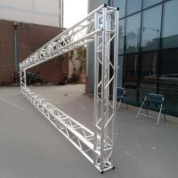 China U-Frame Aluminum Truss Modular Lidj lighting truss standghting Truss with 300Kg Load-bearing Aluminum Alloy 6082-T6 600x800mm event stage platform event truss systems for sale