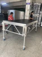 China 1.22m Aluminum Stage Platform with 18mm Plywood Surface and Safety Equipment Case for sale