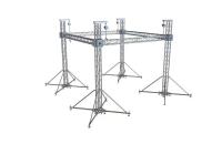 China Portable Aluminum Lighting Truss Durable Lightweight Modular Structure for Event Stage Exhibition Lighting Setup for sale