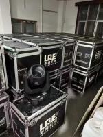 China Used Disco LED swiveling light with RGBW color, DJ laser stage beam moving headlight for sale
