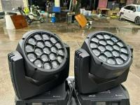 China Used Hongcai Q4 Big Bee Eye Moving Head Wash Light | 40W OSRAM LED | High Power Stage Lighting for sale