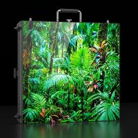 China Used Full-color high-refresh-rate P2.6 indoor LED display screen made of die-cast aluminum for sale