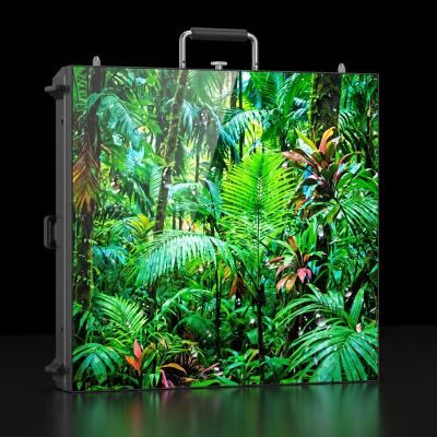 China Used Full-color high-refresh-rate P2.6 indoor LED display screen made of die-cast aluminum for sale
