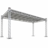 China Aluminum Stage Truss Flat Roof Lighting Rig for Concerts Events Festival with Aluminum Alloy Construction for sale
