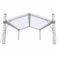China 6061-T6 Aluminum Alloy Event Marquee with Waterproof PVC Roof and Modular Portable Design for sale