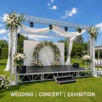 China Portable Stage Platform with 6061-T6 Aluminum Alloy, 500kg/m² Load Capacity, and Tool-Free Quick Assembly for sale