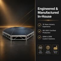 China Portable Aluminum Stage Platform with Modular Interlocking Design for Easy Assembly at Events for sale