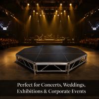 China Portable Aluminum Stage Platform with Modular Interlocking Design for Easy Assembly at Events for sale
