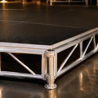 China Portable Aluminum Stage Platform with Modular Interlocking Design for Easy Assembly at Events for sale