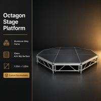 China Portable Aluminum Stage Platform with Modular Interlocking Design for Easy Assembly at Events for sale