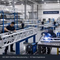China 400x400mm EN AW-6082 T6 Aluminum Spigot Truss System with TUV Certification for Stage Lighting for sale