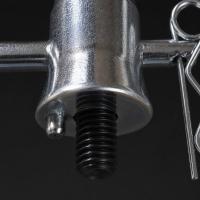 China 6061-T6 Aluminum Stage Truss Spigot Connector Set with Quick-Connect Spigot Design and Precision CNC Machining for sale