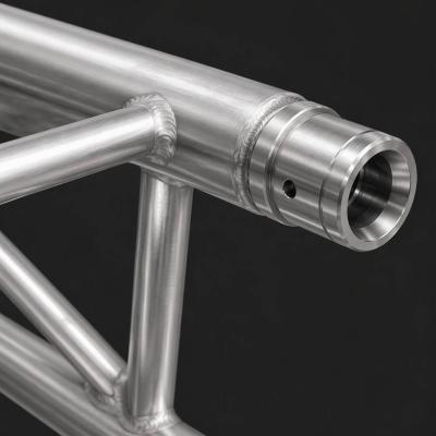 China 300x300mm Aluminum Spigot Truss with 6082-T6 Alloy and 4-Sided Diagonal Bracing for Stage Lighting Rig for sale