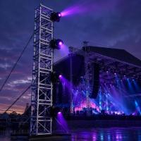 China 300x300mm Aluminum Spigot Truss with 6082-T6 Alloy and 4-Sided Diagonal Bracing for Stage Lighting Rig for sale
