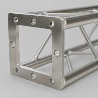 China 200x200mm 6061-T6 Aluminum Stage Truss with 8-Bolt Connection for Portable Screw Truss System for sale