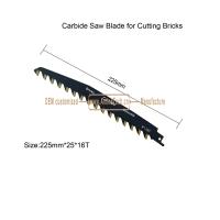 China Carbide Saw Blade for Cutting Bricks  Size:225mmx25x16T,Reciprocating for sale