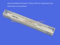 China M2 Bimetal Recip Saw Blade 9 Inch 225mm 14TPI for Cutting Steel Tube Metal Sheet and Hard Wood for sale
