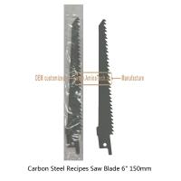 China Carbon Steel Reciprocating Saw Blade 6 Inch 150mm 7TPI for Wood Cutting Power Tool for sale