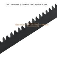 China T234X Carbon Steel Jig Saw Blade 100mmx8x6T for Wood Cutting Bulk Laser Logo for sale