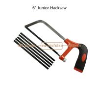 China 6 Inch Junior Hacksaw Carbon Steel Blade Hand Saw for Cutting Wood Plastic Metal for sale