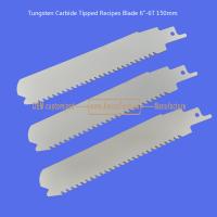 China Tungsten Carbide Tipped Reciprocating Saw Blade 150mm 6T for Cutting Screws for sale