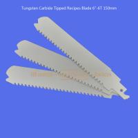 China Tungsten Carbide Tipped Reciprocating Saw Blade 150mm 6T for Cutting Screws for sale