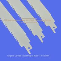 China Tungsten Carbide Tipped Reciprocating Saw Blade 150mm 6T for Cutting Screws for sale
