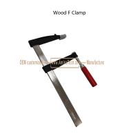 China Carbon Steel Wood F Clamp 120x300mm for Woodworking DIY Furniture Making for sale