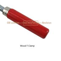 China Carbon Steel Wood F Clamp 120x300mm for Woodworking DIY Furniture Making for sale
