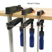 China Carbon Steel Wood F Clamp 120x300mm for Woodworking DIY Furniture Making for sale