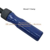 China Carbon Steel Wood F Clamp 120x300mm for Woodworking DIY Furniture Making for sale