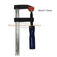 China Carbon Steel Wood F Clamp 50x150mm for Woodworking DIY and Furniture Making for sale