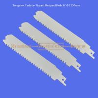 China Tungsten Carbide Tipped Reciprocating Saw Blade 150mm 6T for Cutting Screws for sale