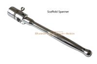 China Carbon Steel Scaffold Spanner 21mm Mirror Finish Socket Wrench for Construction for sale