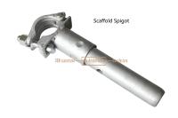 China Hot-Dip Galvanized Carbon Steel Scaffold Spigot 160mmx80 Forged Fastener for sale