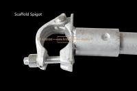 China Hot-Dip Galvanized Carbon Steel Scaffold Spigot 160mmx80 Forged Fastener for sale