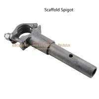 China Carbon Steel Scaffold Spigot 160mmx80 Hot Dip Galvanized Lock Building Tool for sale