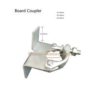 China Carbon Steel Board Coupler 48.3mm for Scaffolding Building Tools Electro-Dip Galvanized for sale