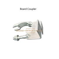 China Carbon Steel Board Coupler 48.3mm for Scaffolding Building Tools Electro-Dip Galvanized for sale