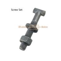 China Carbon Steel Screw Set 87mm Hot Dip Galvanized for Scaffolding Coupler 300 Pieces per Bag for sale