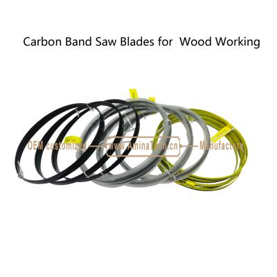 China Carbon SK5 Band Saw Blade for Wood Cutting 1400mm x 6mm x 6 TPI for sale