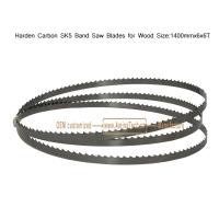 China Carbon SK5 Band Saw Blade for Wood 1400mm x 6mm x 6 TPI Cutting Soft Metal for sale