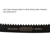China Hardened Carbon SK5 Bandsaw Blade 1400mm x 6mm 14 TPI for Wood Cutting for sale
