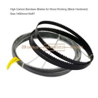 China Hardened Carbon SK5 Bandsaw Blade for Wood Cutting 1400mm x 10mm x 6T for sale